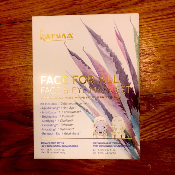 Karuna | Skincare | Karuna Face For All Face Eye Mask Set | Poshmark